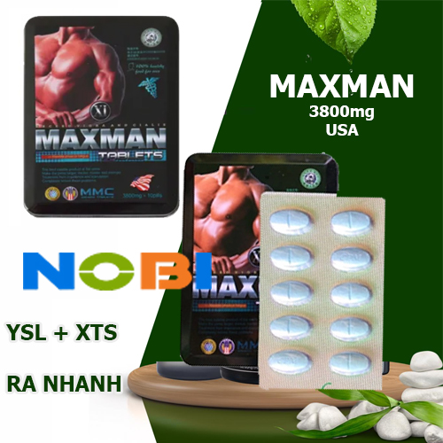 Maxman chính hãng của Mỹ (Mua 3 Tặng 1)